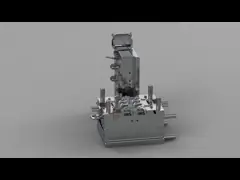 Upper cover of transparent earphone charging box / Two-plates mold / Hot runner No.24195-B