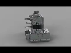 Transparent E-Cigarette Heating Cover (1*2) / Hot Runner / Three-Plates Mold No.24184