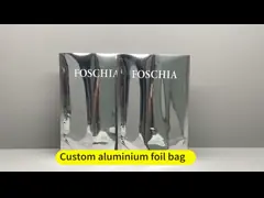 custom mylar aluminium foil bag heat seal stand up pouch
