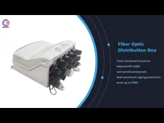 China Outdoor Electrical Power Distribution Box Waterproof 12 Core Fiber Optic Termination Box for sale