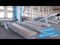 Automatic Solid Liquid Separation Rotary Bar Screen with 1000-5000mm Grid
