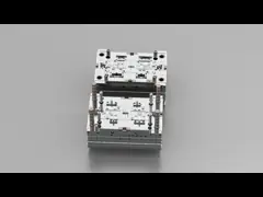 Intelligent doorbell bottom shell (1*2) / Hot Runner / three-plate mold No.23681