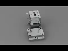 Transparent speaker bracket (1*8) / Cold runner / Two-plates mold No.22686