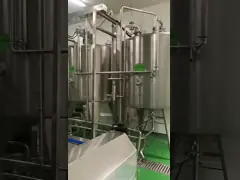 10T/H SUS 304 Línea de procesamiento de pasta de tomate Ahorro de energía