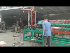 Il recinto Machine 140m2/h 2.8T del collegamento a catena della strada principale ha torto e knuckled i lati