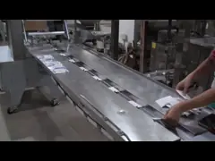 LC-180 mask packaging machine with servo motor, high quality 5 pcs/10 pcs mask packaging machine