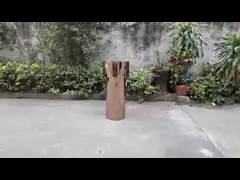 China Electroplating Metal Flower Planter Tall Gold Plant Stand Indoor Home Use for sale