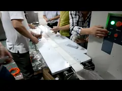 factory price 350X downpaper long wrench packaging machine, disposable tableware packaging machine