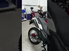 The appearance of the street bike is shot around, showing its unparalleled design charm