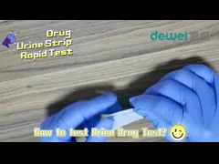 China Drug of Abuse Test Multi-Drug Panel Cassette and Urine Cup 2-12 Tests Rapid Diagnostic Test for sale