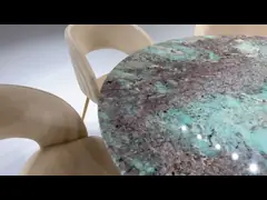 Grupo da cadeira de mesa de jantar do metal