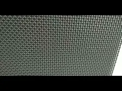cavo nero Mesh For Harsh Environments dello schermo della mosca di acciaio inossidabile di morbidezza di 20mesh X 0.18mm