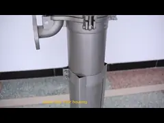 Alloggiamento filtro a sacco in acciaio inossidabile da 20 pollici 100psi personalizzato robusto