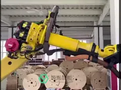 Multi Axis High Precision Robotic Arm Abb Arm Load 200kg ABB6700 Warehouse Handling Stacking