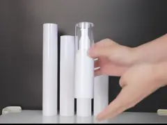 Airless 30ml 200ml Plastic Packaging Bottles For Cream Oil Lotion