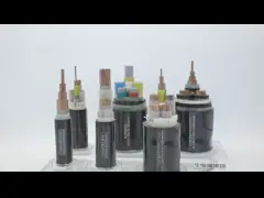XLPE Insulated Black PVC Power Cable Copper/Aluminum Conductor
