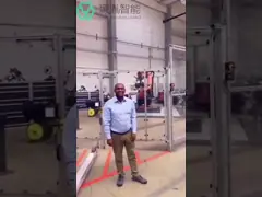 Industrial robots and rhythmic dance swing