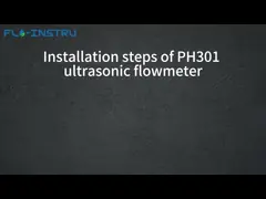 China Strap On Water Ultrasonic Flow Meter High Accuracy For Building Automation HVAC for sale