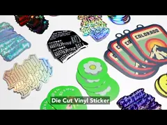 Customized cartoon pattern stickers with self-adhesive paper