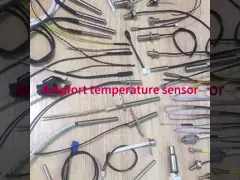 China 6x25mm Nickel Plated Brass Housed DS18B20 Temperature Sensor GX18B20 Digital Sensor With 50mm 26AWG 3 Core Cable for sale