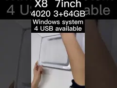 7 인치 산업적 병렬 입역 병렬 출력 X8 미니 pc 태블릿 안드로이드 RK3288 1280x800 IPS 터치스크린