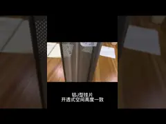 China Fire Resistant Aluminum B Screen Ceiling 200x3000mm For Exterior Wall Decoration for sale