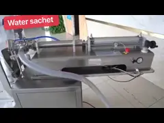 easy operate! 50-500ml water pouch packing machine, liquid/oil packing machine