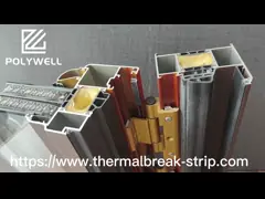 Aluminum System Windows Thermal Break Vertical Lift Sliding Window