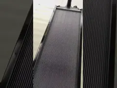 All Aluminum Fan Radiator Excavator E345D Transmission Case Radiator 2302966 High Quality