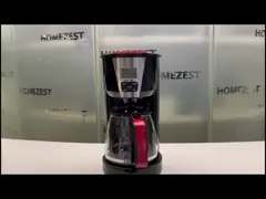 CM-332 1.25l Automatic Drip Coffee Maker Machine Programmable Lcd Display