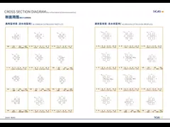 Anodizing Aluminum Extruded Standard Aluminium Profiles Transom Corner Bracket