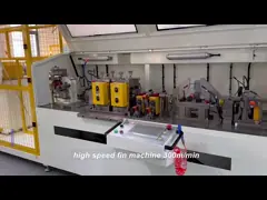 How does  the fully automatic core builder machine production line work ?
