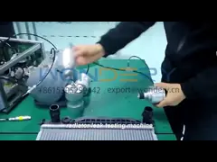 How does an auto radiator core leak testing machine works?