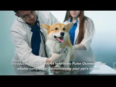 Palm Pulse Oximeter Veterinary Patient Monitor Color LCD