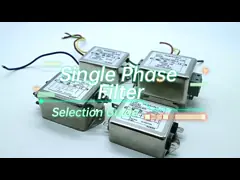 Fase per tutti gli usi 3A 10A di monofase del filtro da rumore di linea di potere di EMI singola