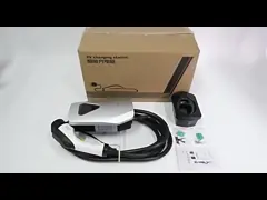 Установка зарядной станции ЭВ одиночной фазы 220В умная установленная стеной легкая