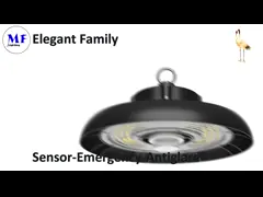 Magazzino industriale della luce della baia del UFO LED del LED alto 5 anni di garanzia 100W/150W/200W/240W/300W