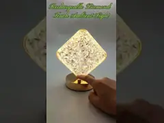Battery Operated Table Lamp Diamond Touch Ambience Light