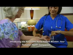 PM6100 Physiological Monitor Multi Parameter Diagnosis With Desk Charging Stand