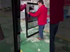 WEIKA 62 series vinyl single hung window