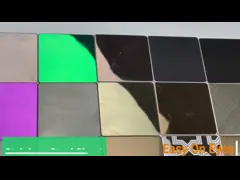 China PVD Color Square Shape 316 Grid Stainless Steel Wire Mesh Panels For Space Divider for sale