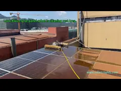 Robot de limpieza fotovoltaico de los paneles solares con 9 horas de trabajo de la batería en la noche 585×560×250m m
