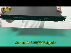 China 8 Ports DMX 512 Decoder RGB LED Controller Online Control For SPI DMX for sale