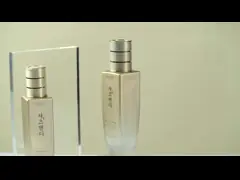 Unlocking Potential：Gold Facial Care Product with Glass Bottles