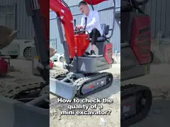 1200kg Closed Cabin Diesel Compact Mini Digger 30° Max Gradeability