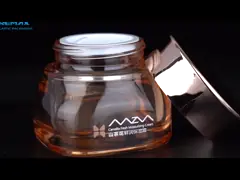 China 100ml 120ml Pink Transparent Lotion Bottle Skincare In Glass Packaging for sale