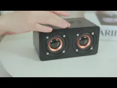 Wooden Portable Wireless Bluetooth Speaker