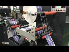 SH-330 Sticker Label Double Station Die Cutting Machine 330mm Max Cutting Width