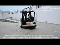 China Curtis Controller  Electric Powered Forklift High Performance Ride On battery operated forklift 2 ton for sale