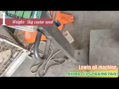 60Mpa castor oil extraction machine oil presser with alloy material